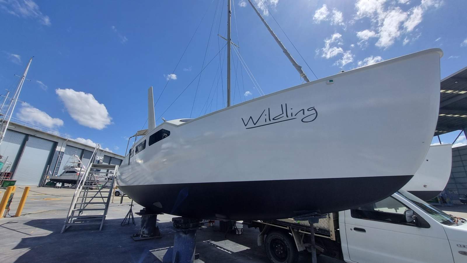 Used Seawind Custom Extended 35ft Open Deck Sailing Catamaran for Sale ...