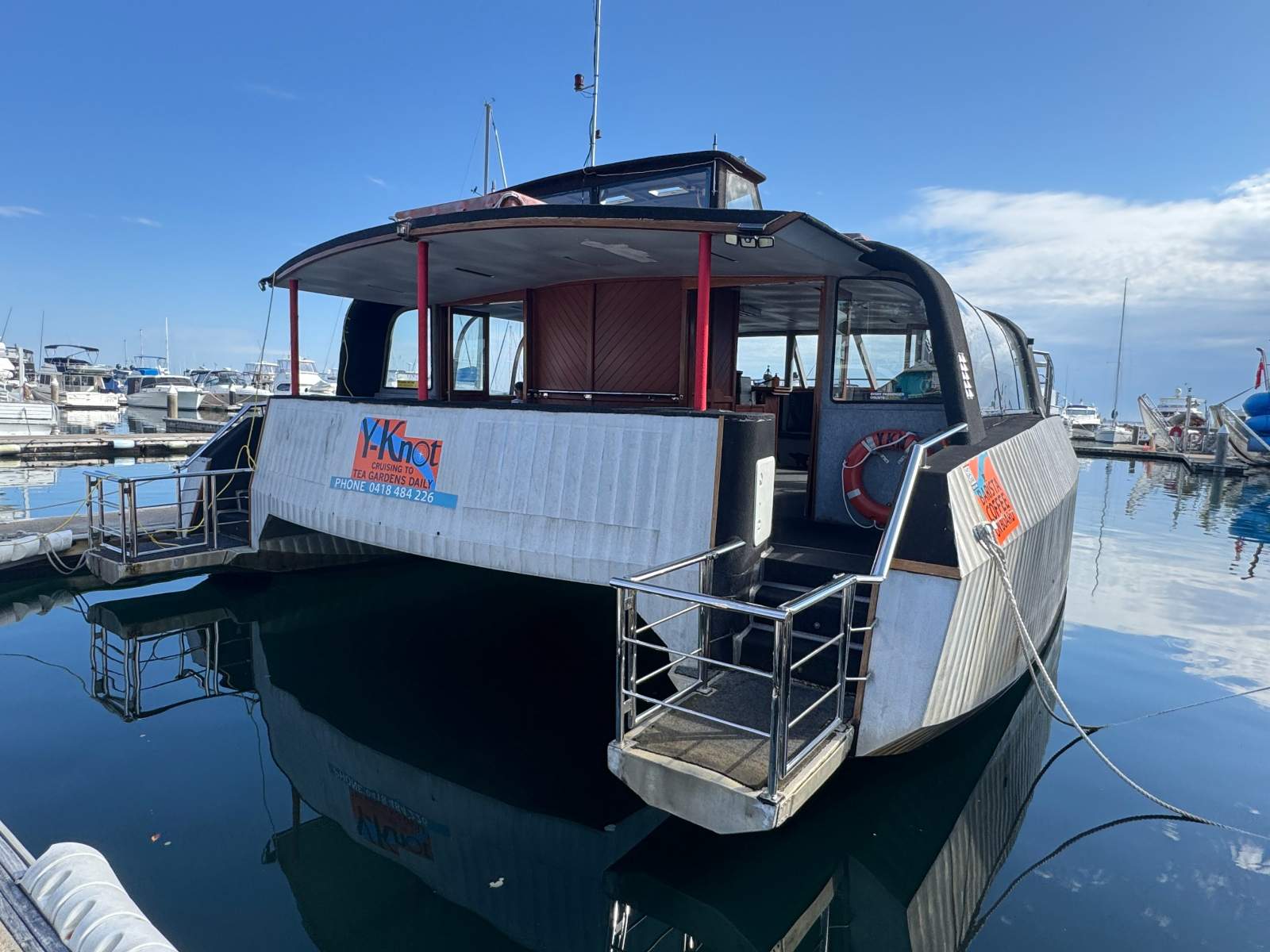 Used Custom - 12m Aluminium Power Catamaran for Sale | Boats For Sale ...