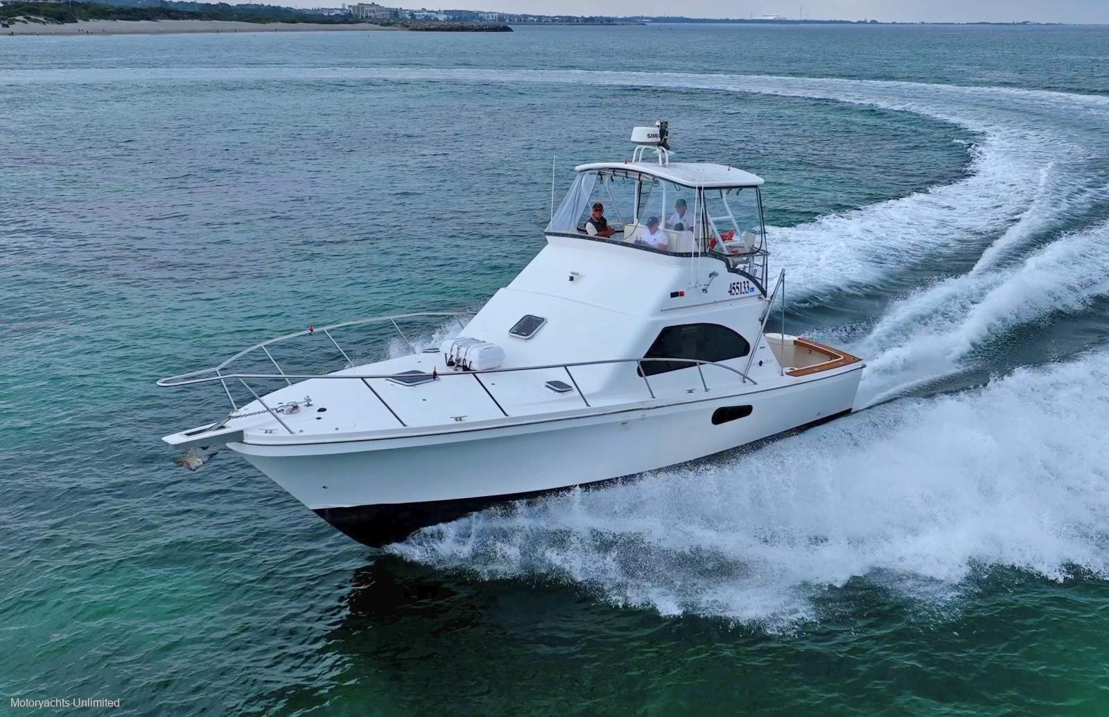 Used Black Watch 40 Flybridge Certified In 2c Survey. Re-powered In ...