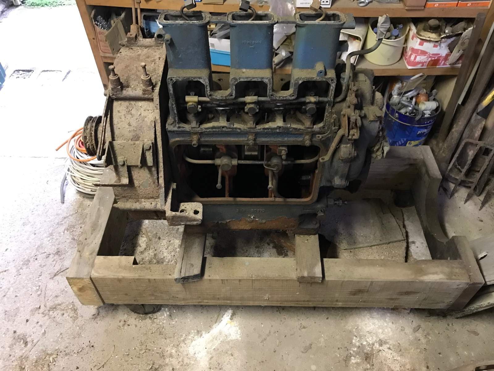 Used Lister Hrw3 Marine Diesel Engine, Gearbox And Spare For Parts. for ...