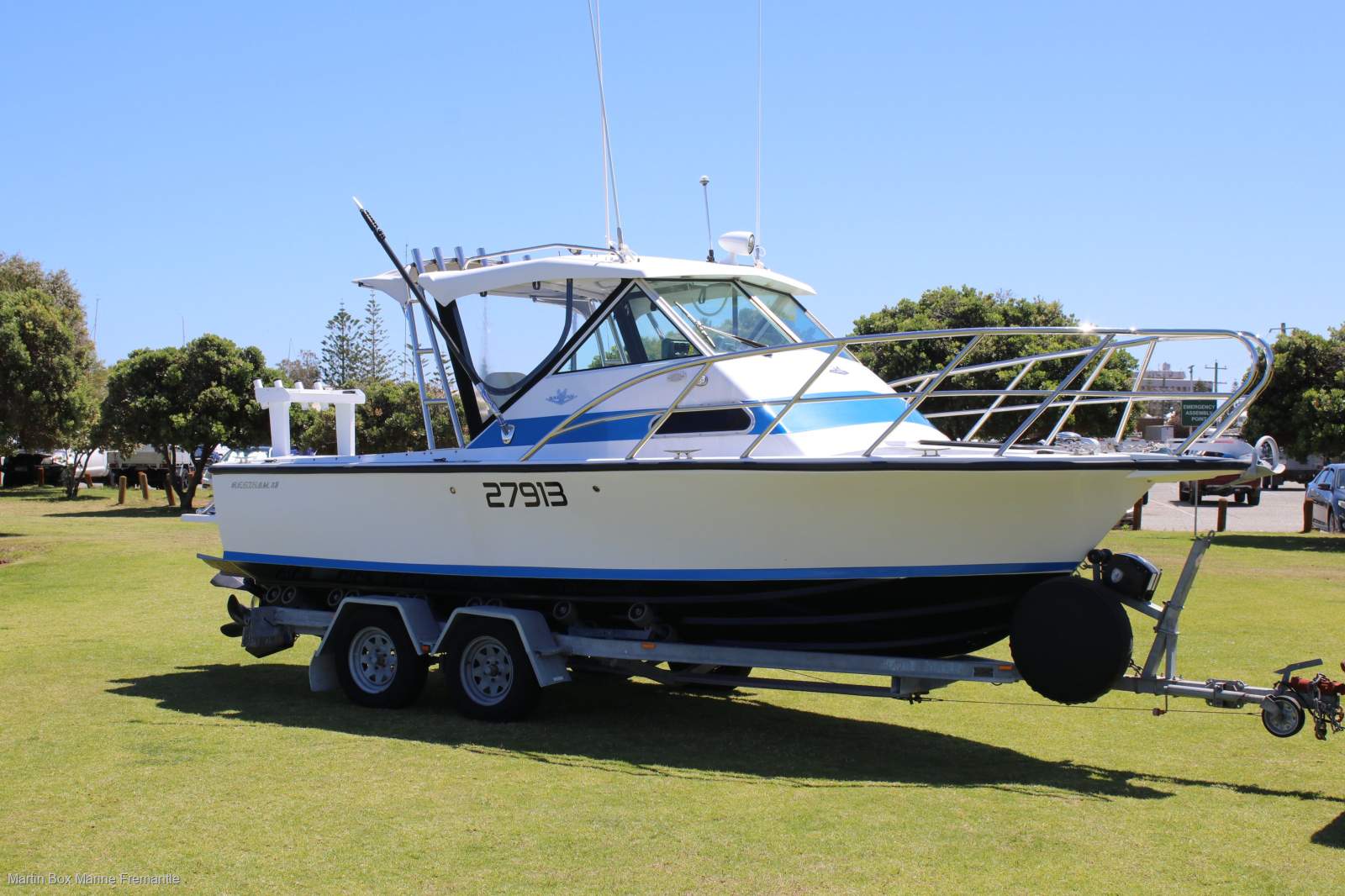 Used Bertram 20 With Only 70 Hours On V6 Mercruiser 4.5l for Sale ...