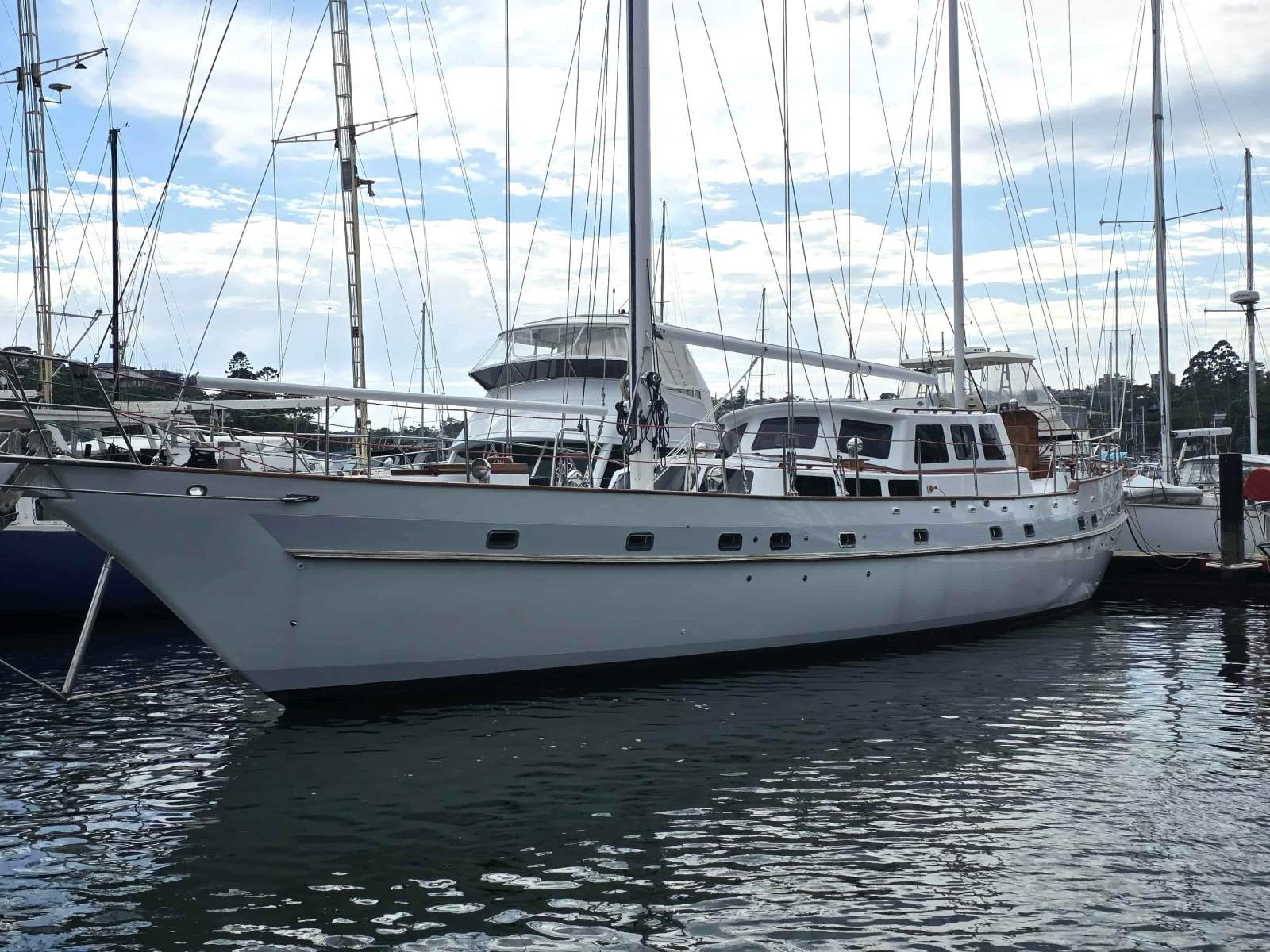 Used Cheoy Lee 70 Motor Sailer for Sale | Yachts For Sale | Yachthub
