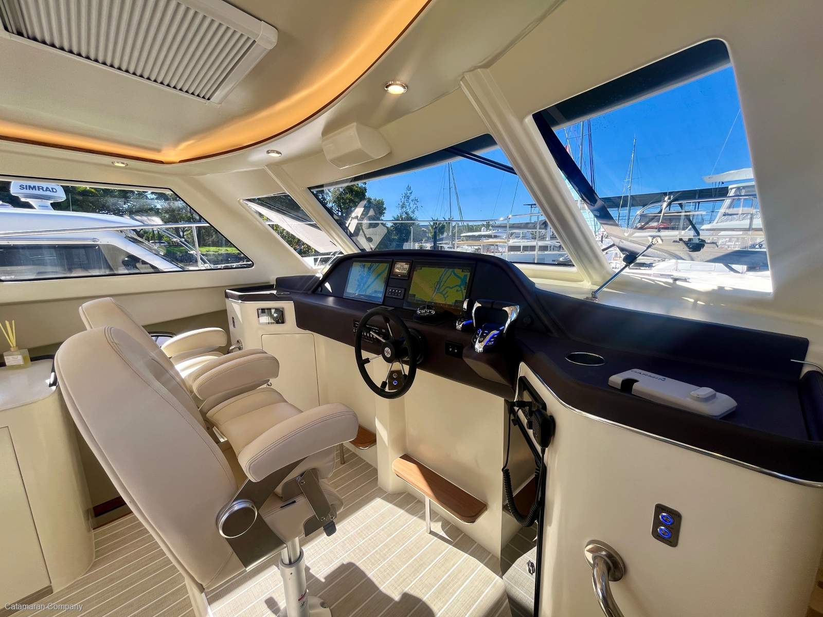 Lidgard Island 12 Semi Displacement Power Catamaran For Sale ...