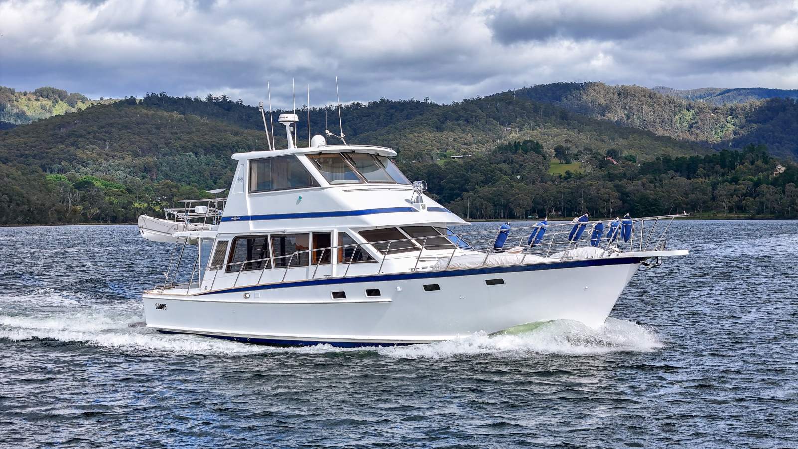 Used Kong Halvorsen 50 Flybridge Major Refit, Incredible Condition ...