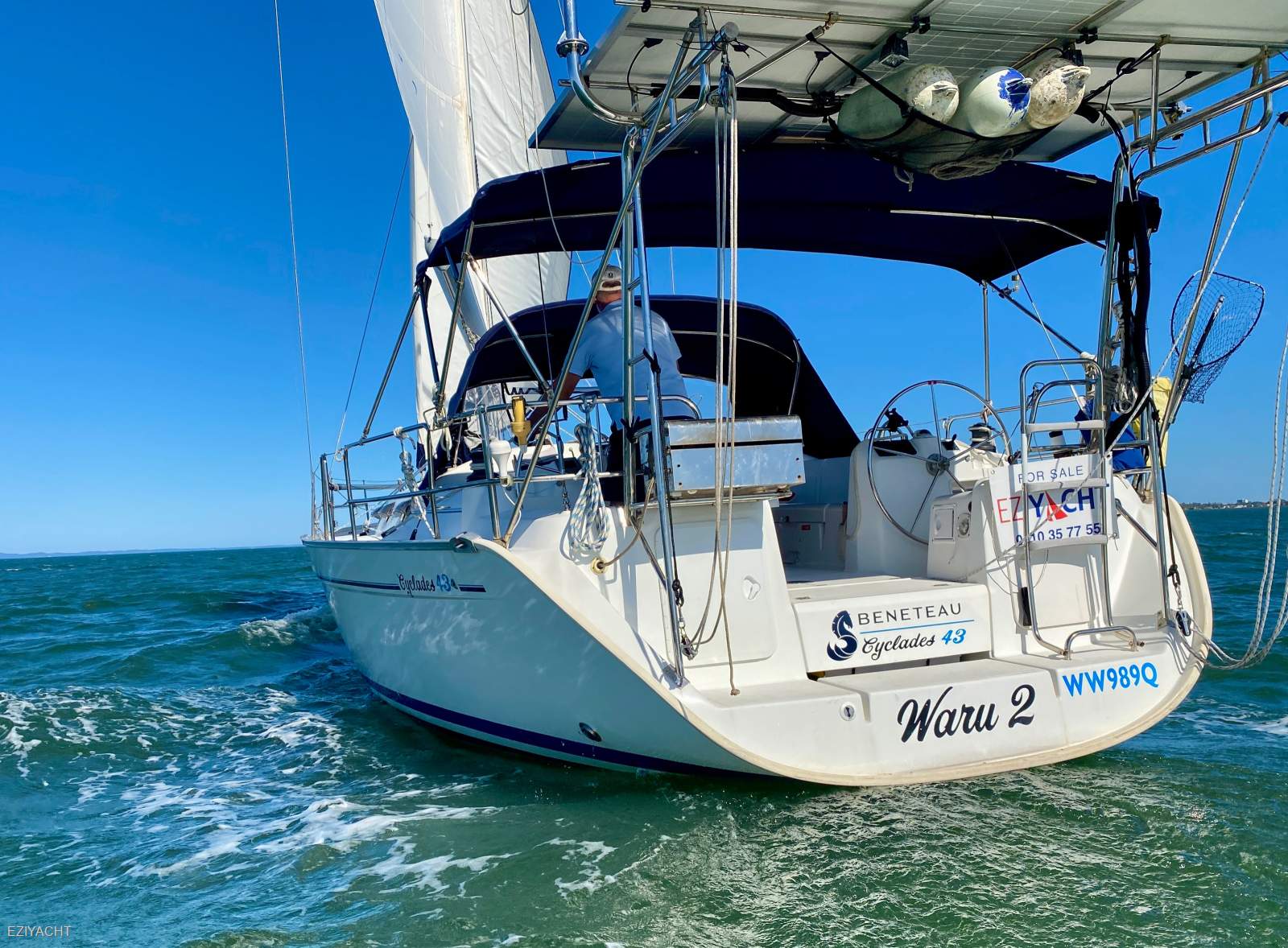 Used Beneteau Cyclades 43.3 Stylish 3-cabin Cruiser W/ Air Con & Bow ...