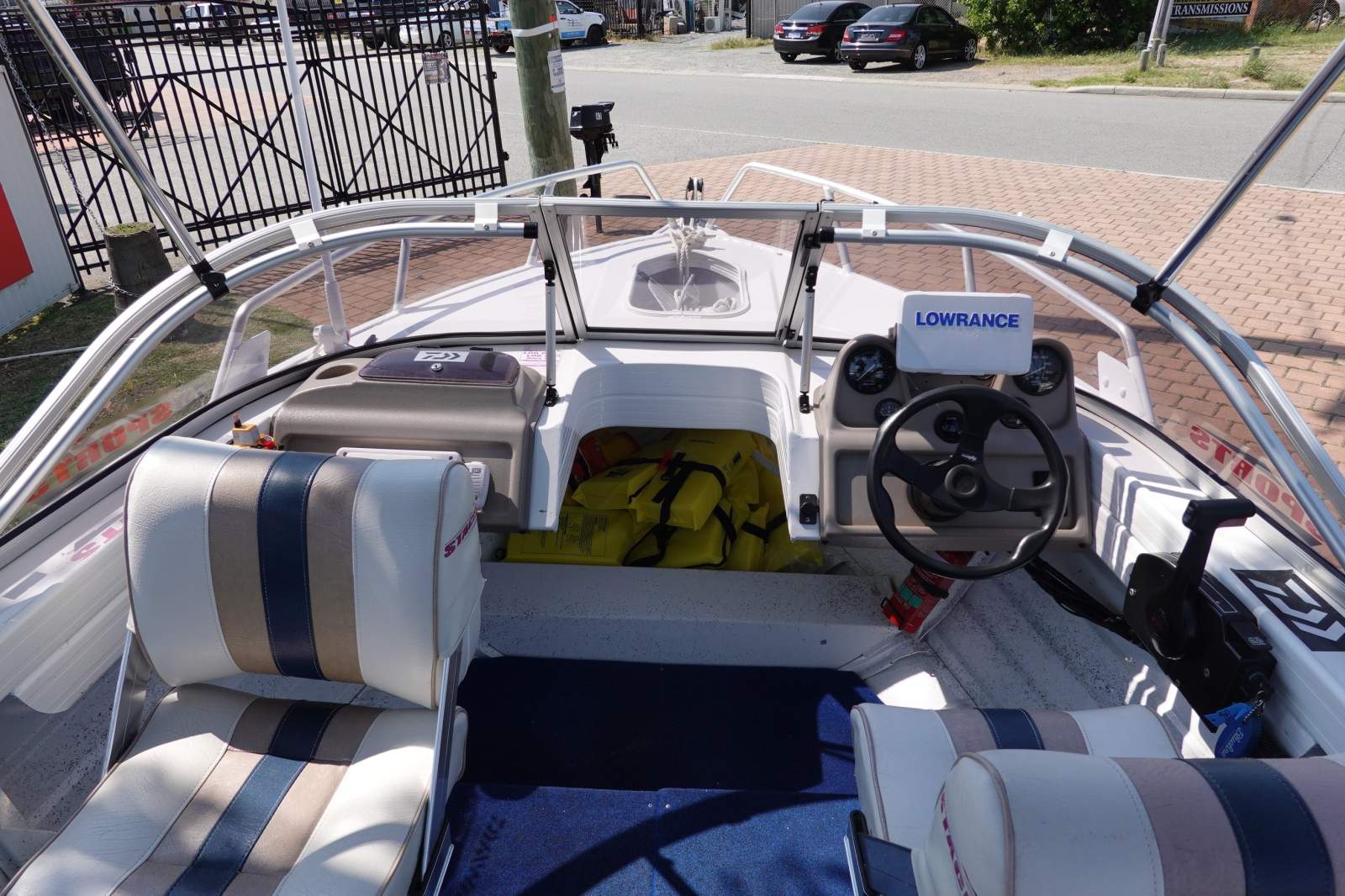 Stacer 460 Sun Master For Sale | Midway Marine | Mercury Outboards ...