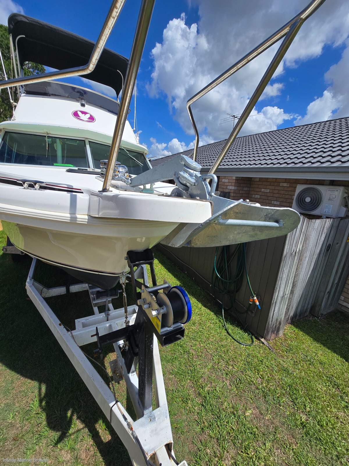 Used Bertram 23 Flybridge Cruiser On Trailer for Sale | Boats For Sale ...