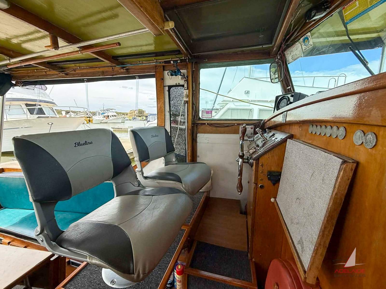 Custom Timber River Cruiser For Sale | Adelaide Boat Sales