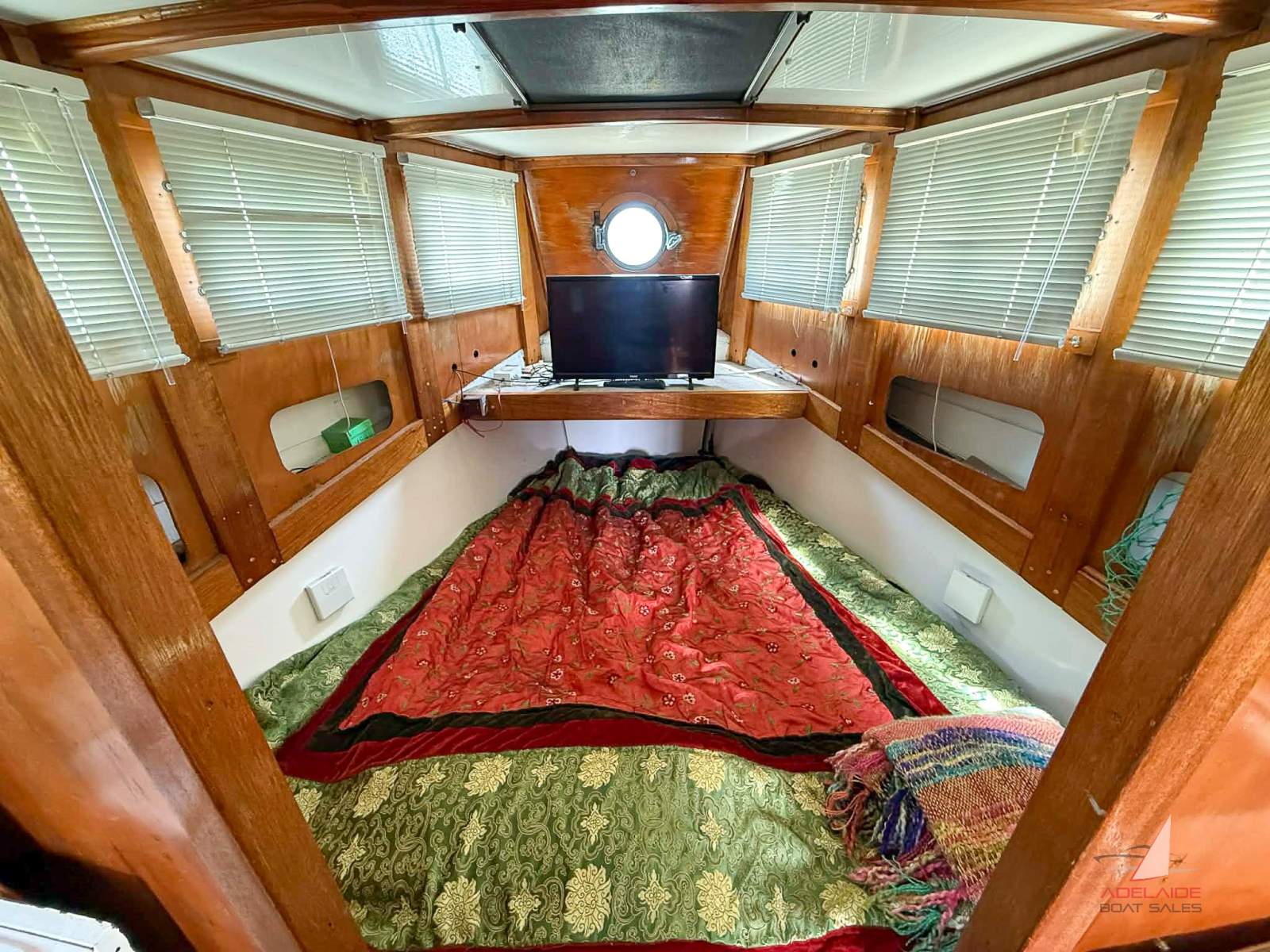 Custom Timber River Cruiser For Sale | Adelaide Boat Sales
