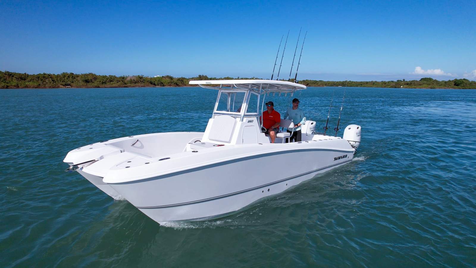 New Twin Vee 260 Stx Cc - Twin 200hp Outboards Including Licenced ...