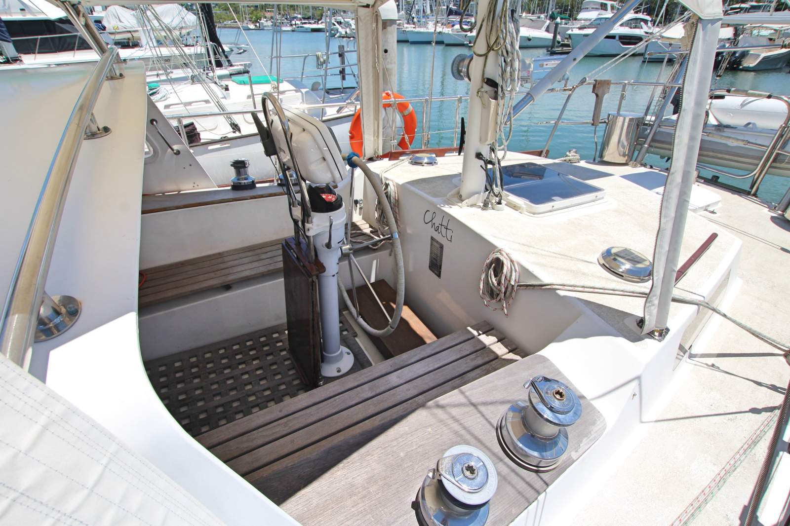 Used Roberts 47 Steel Ketch Roberts Mauritius Extended for Sale ...