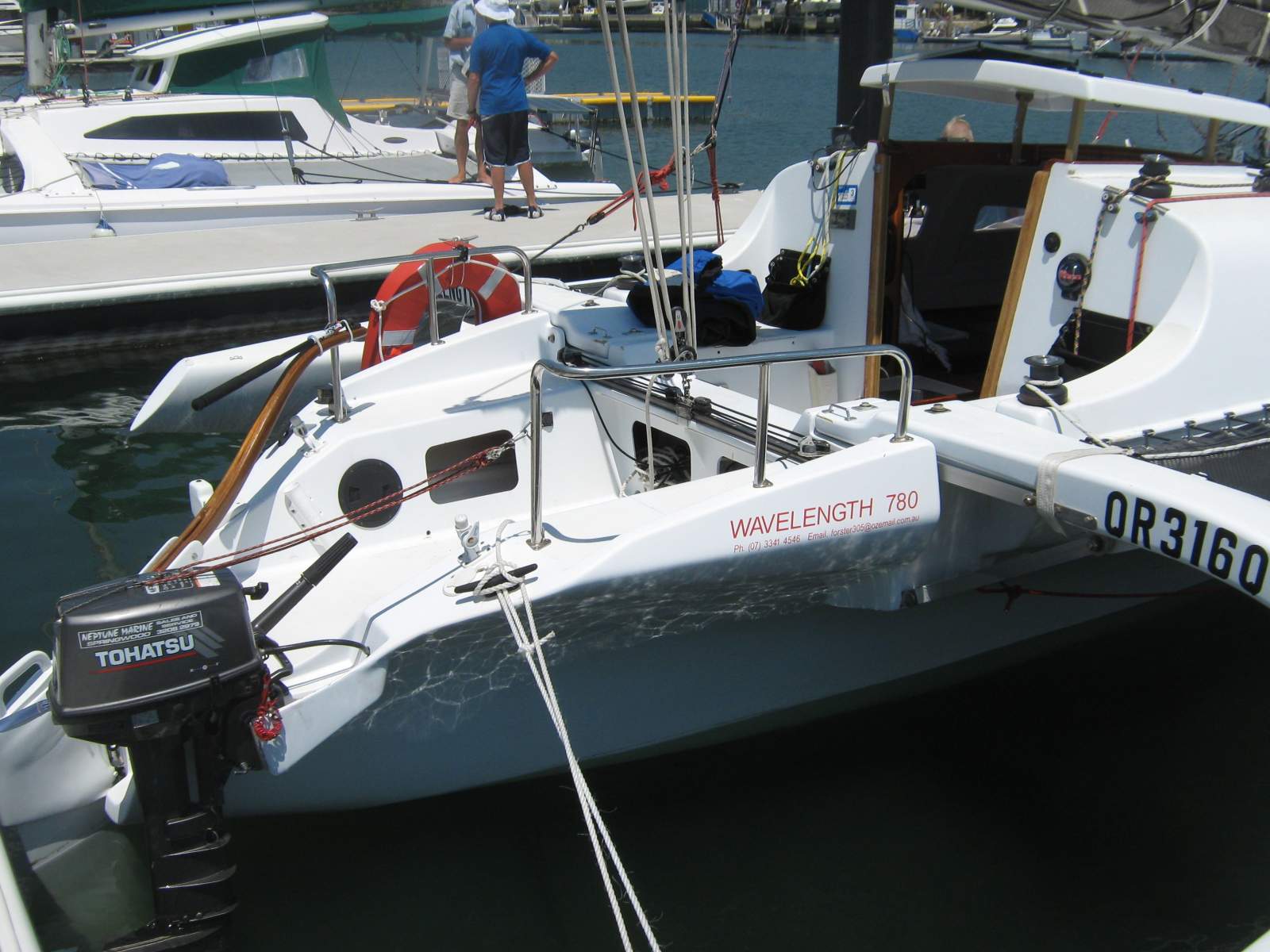 Used 'wavelength 780' Trailerable Trimaran for Sale | Boats For Sale ...