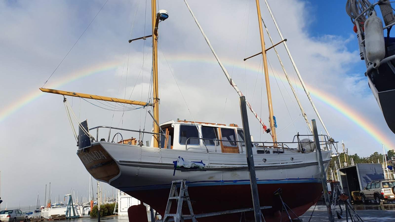Used Timber Motor Sailer - Ex Shark Fishing Boat for Sale | Yachts For ...
