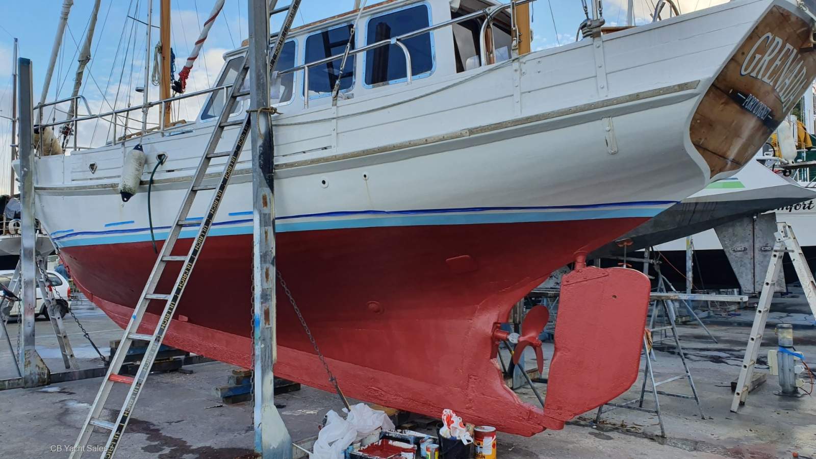 Used Timber Motor Sailer - Ex Shark Fishing Boat for Sale | Yachts For ...
