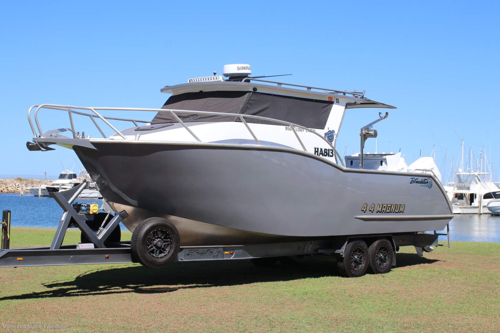 Used Intimidator Boats 850 Cuddy Cabin With Twin 400hp V10 Mercury ...