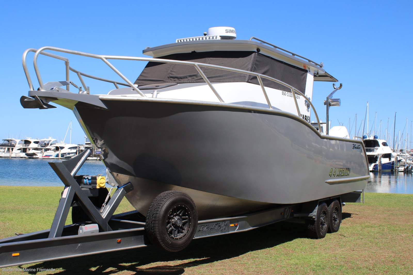 Used Intimidator Boats 850 Cuddy Cabin With Twin 400hp V10 Mercury ...