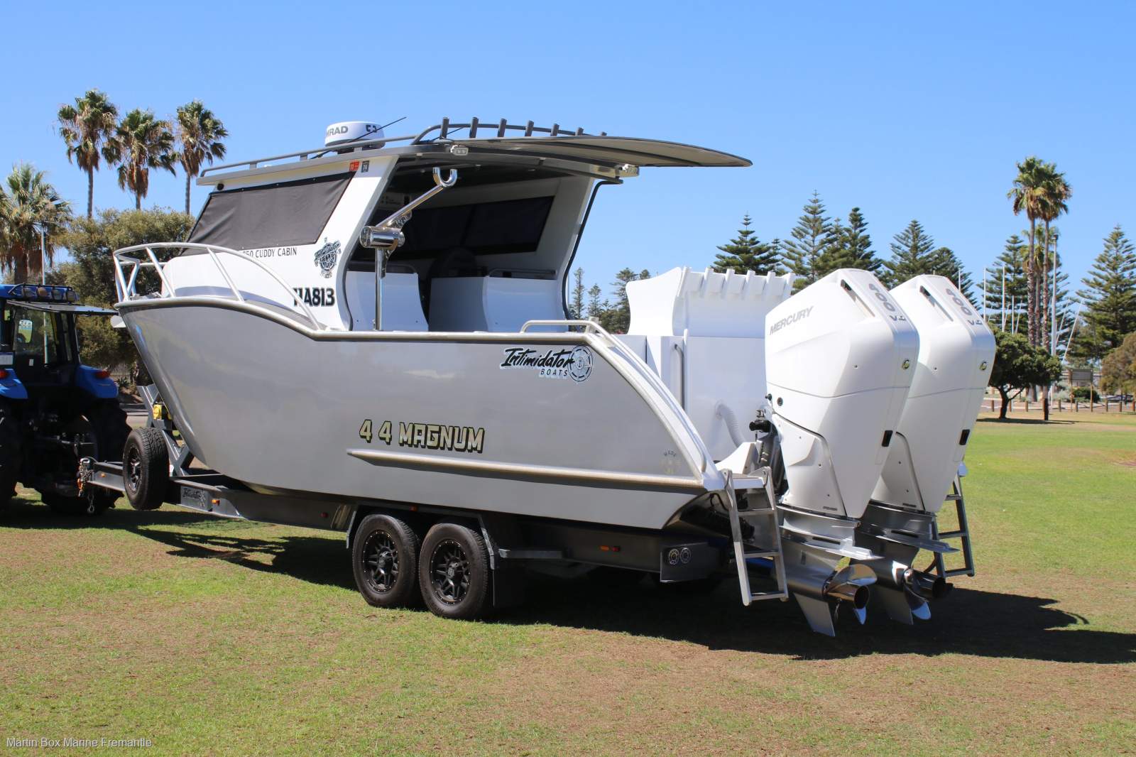 Used Intimidator Boats 850 Cuddy Cabin With Twin 400hp V10 Mercury ...