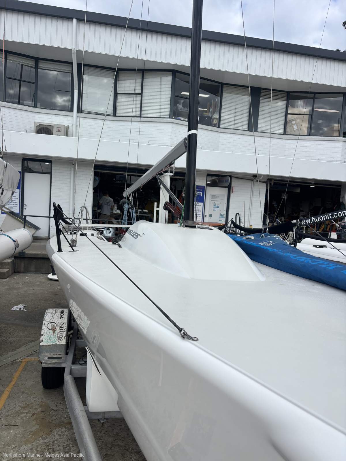 Used Melges 24 On Trailer, Recently Rejuvinated Sportsboat for Sale ...