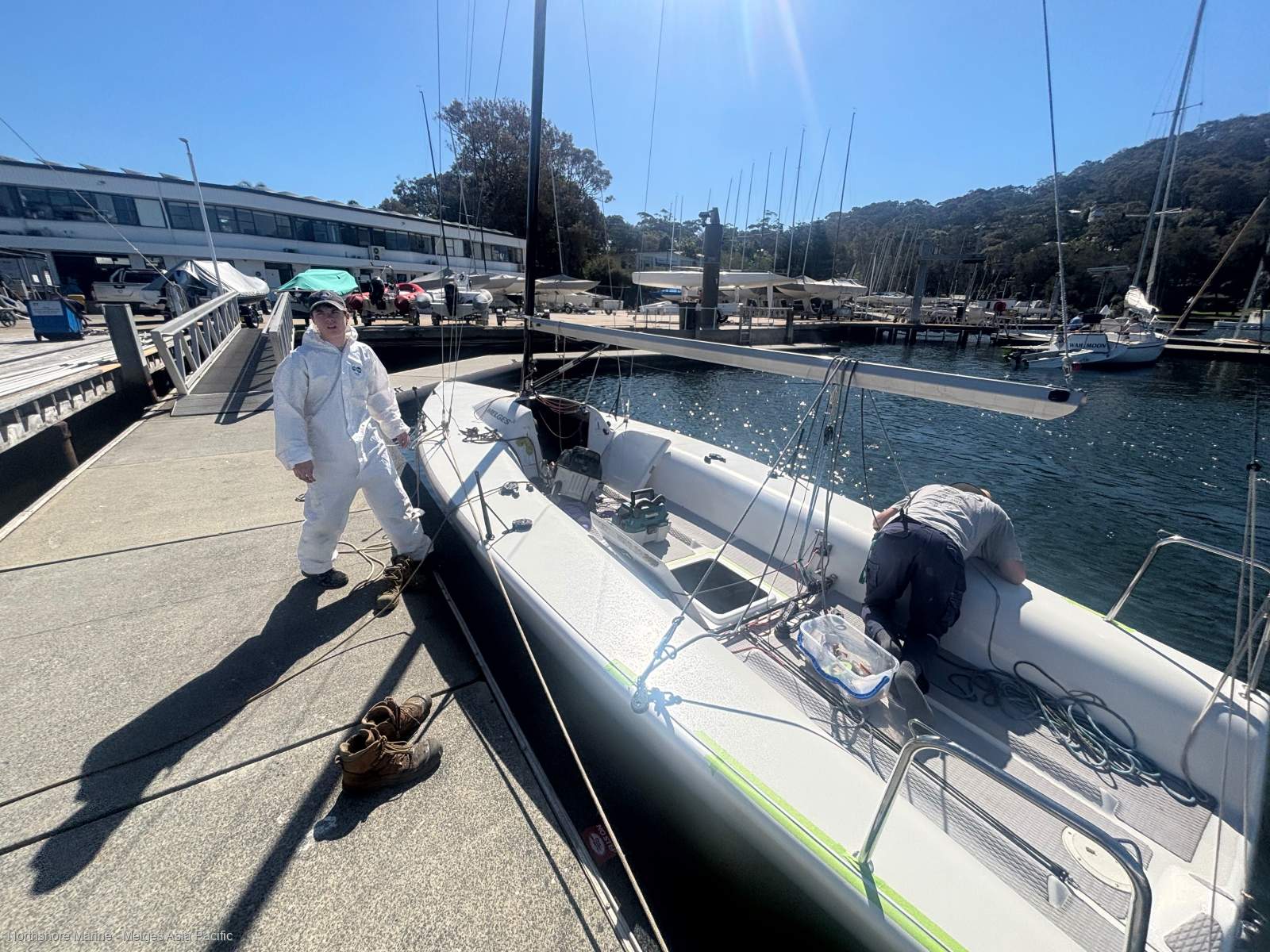Used Melges 24 On Trailer, Recently Rejuvinated Sportsboat for Sale ...