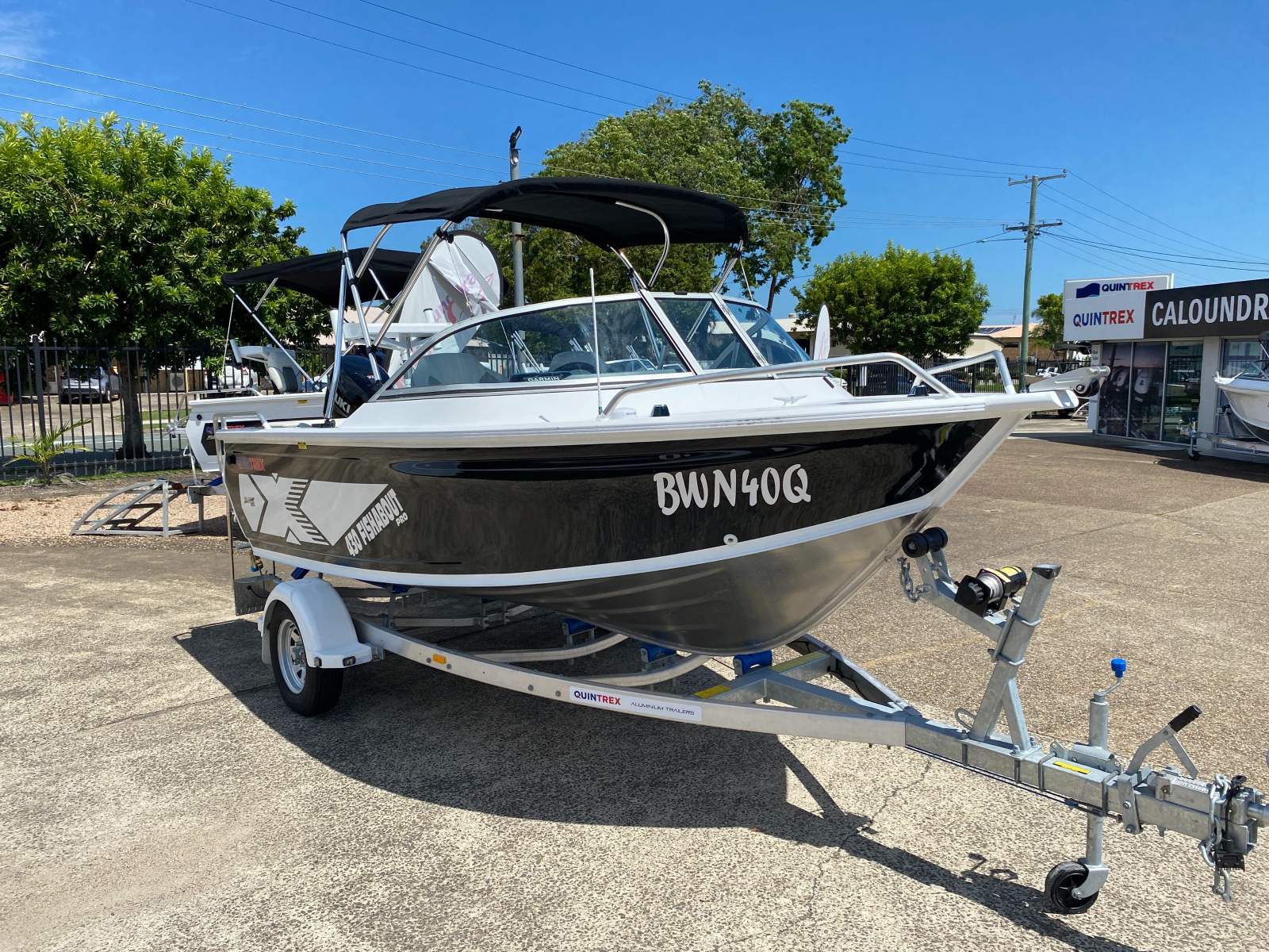 Quintrex 430 Fishabout Pro For Sale | Caloundra Marine Boats & Services