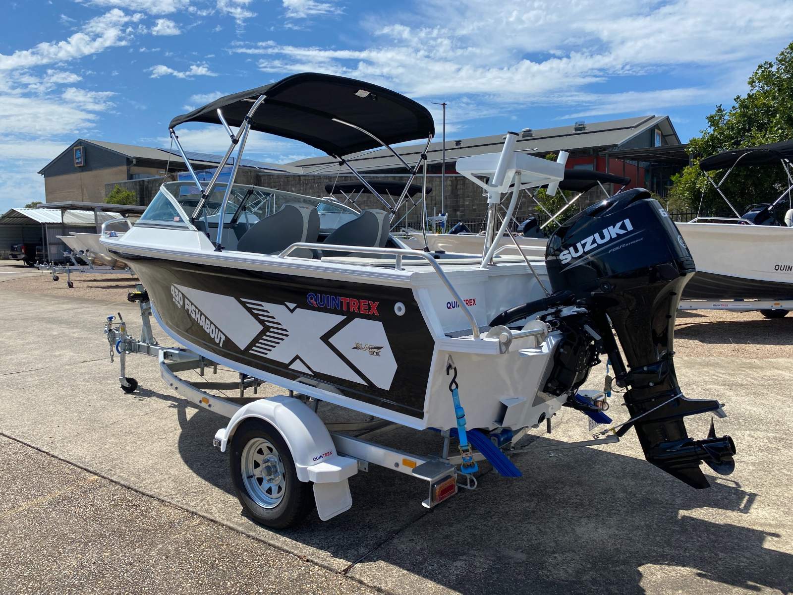 Quintrex 430 Fishabout Pro For Sale | Caloundra Marine Boats & Services