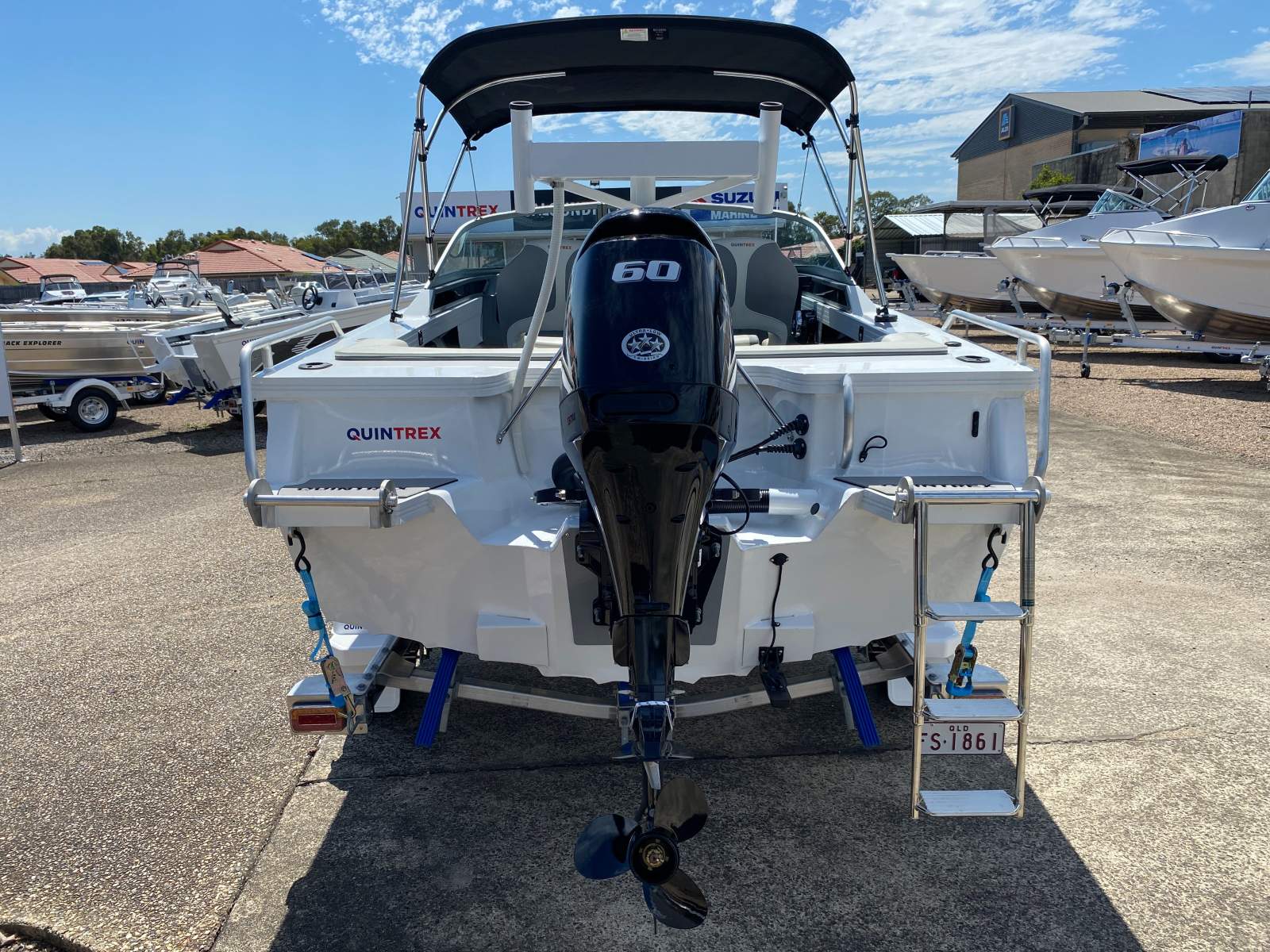 Quintrex 430 Fishabout Pro For Sale | Caloundra Marine Boats & Services