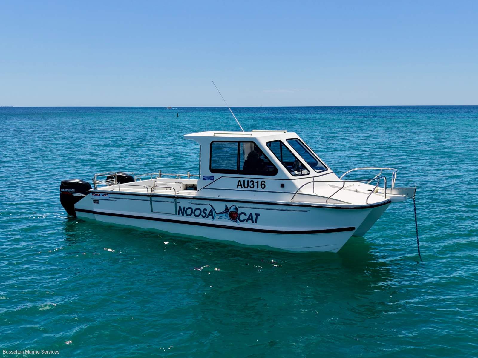 Used Noosa Cat 2700 Sportsman Hardtop 460 Hour Suzuki 225's for Sale ...
