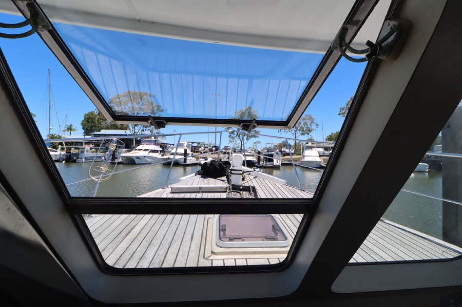 Used Botterill 41 Raised Deck Flybridge Cruiser Ex Navy Work Boat for ...
