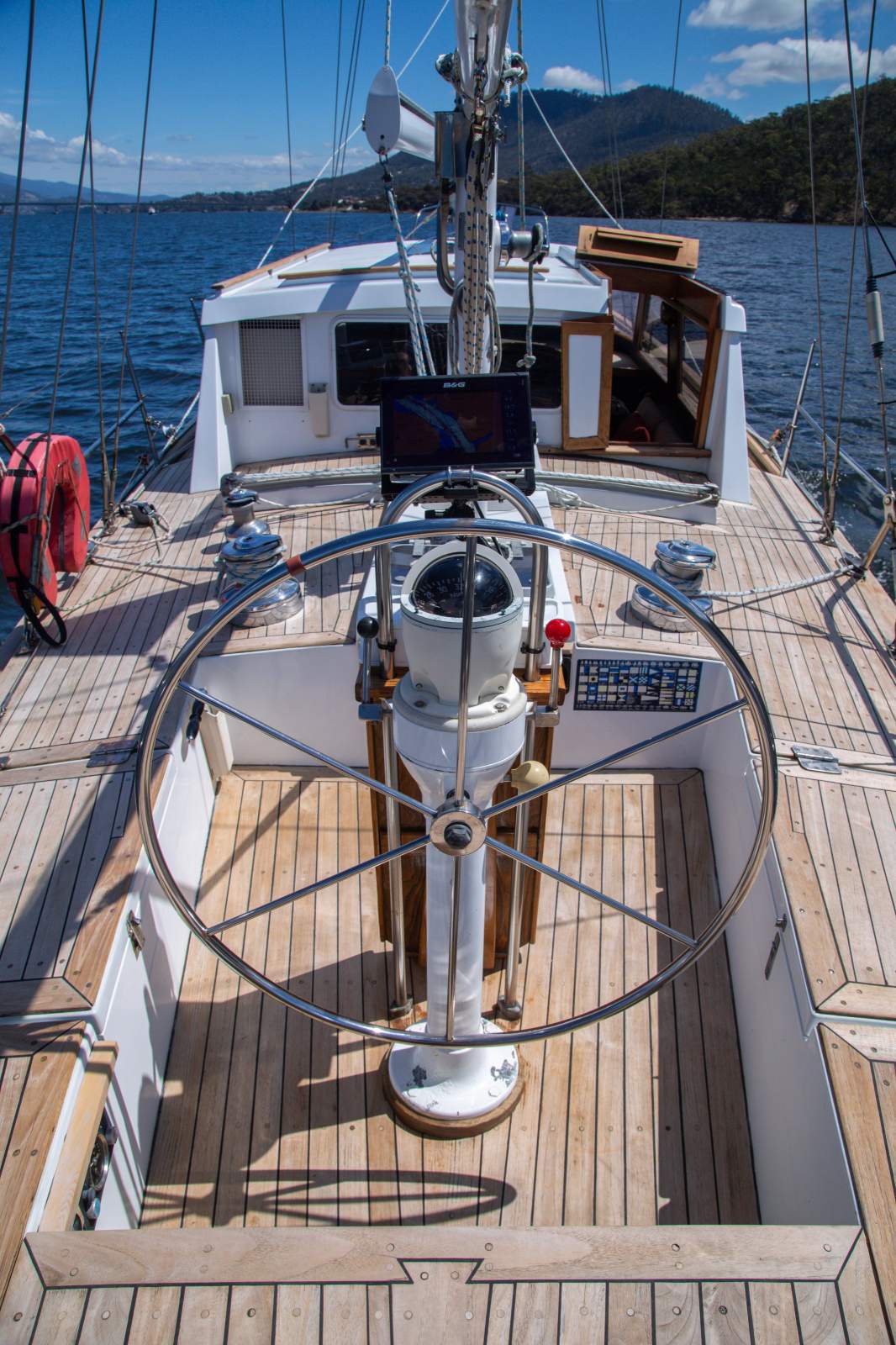 Used Carbineer 46 Pilothouse Ketch Quality Bluewater Cruiser, Superbly ...