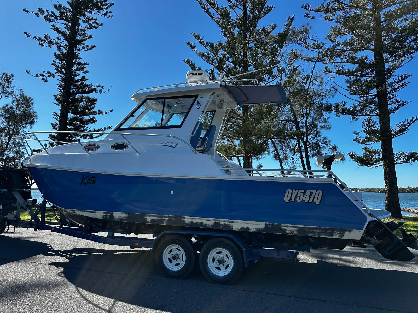 Used 8m Nobel Custom Lifestyle Super Vee for Sale | Boats For Sale ...
