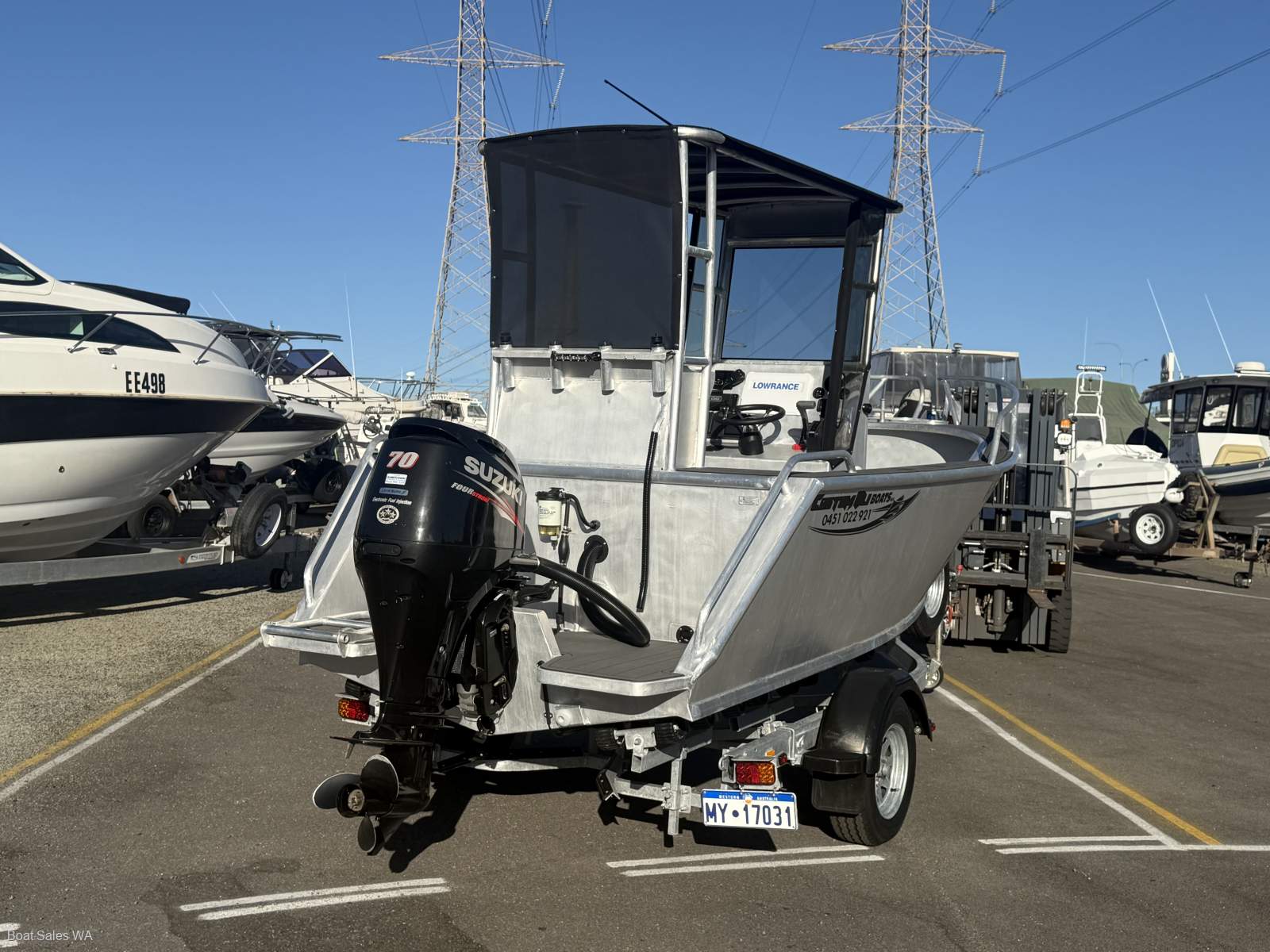 Black Dog Custom Ali Boats 4.9m Centre Console Very nice vessel For ...