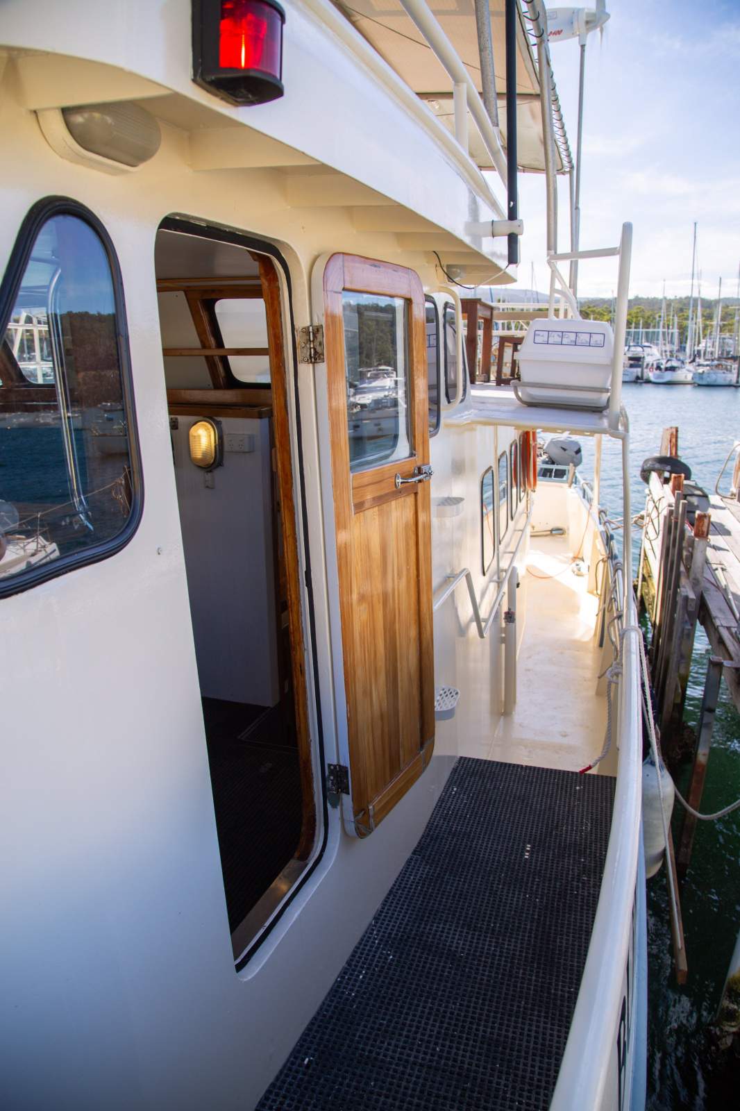 Used Expedition Style Offshore Cruiser Refitted, Brilliant Steel ...