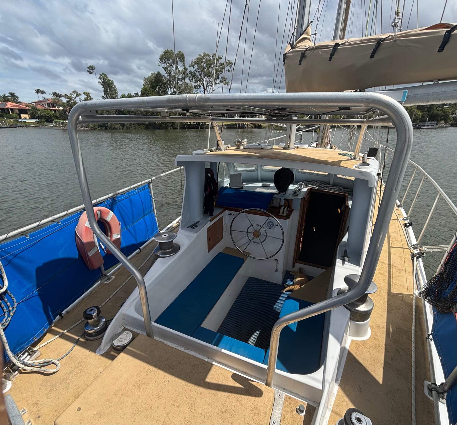 Used Bruce Roberts 45 Pilothouse Staysail Ketch for Sale | Yachts For ...