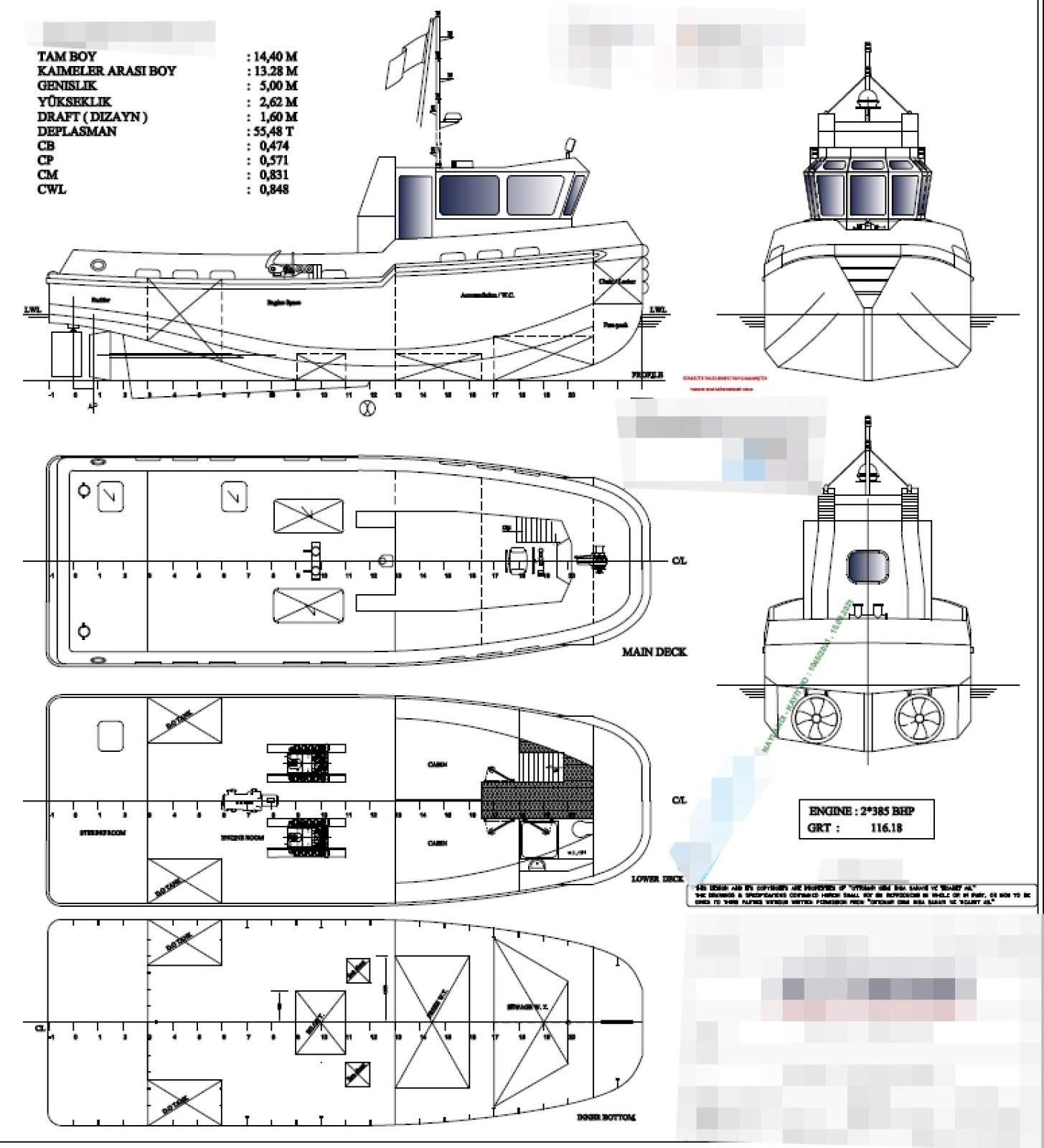 Used 14.4m Twin Screw Tug for Sale | Boats For Sale | Yachthub