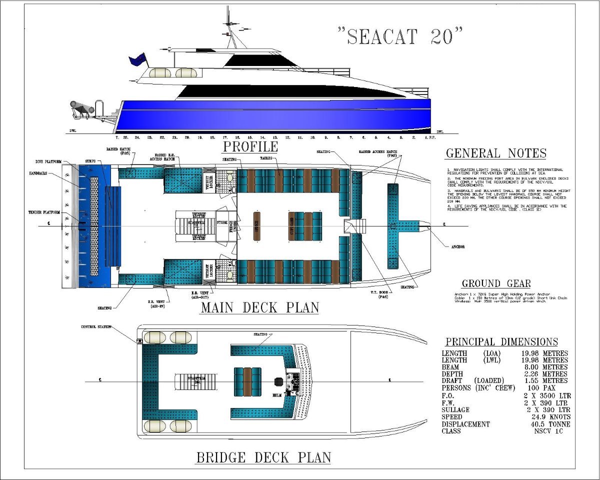 2013 Seacat 20 Alloy Dive Cat | Boat Research | Yachthub