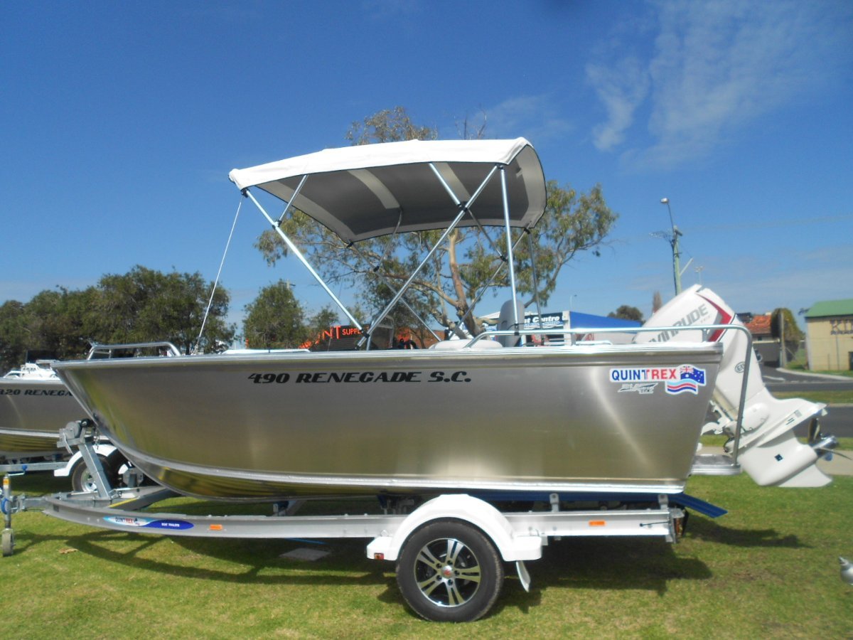 2014 Quintrex 490 Renegade Side Console | Boat Research | Yachthub