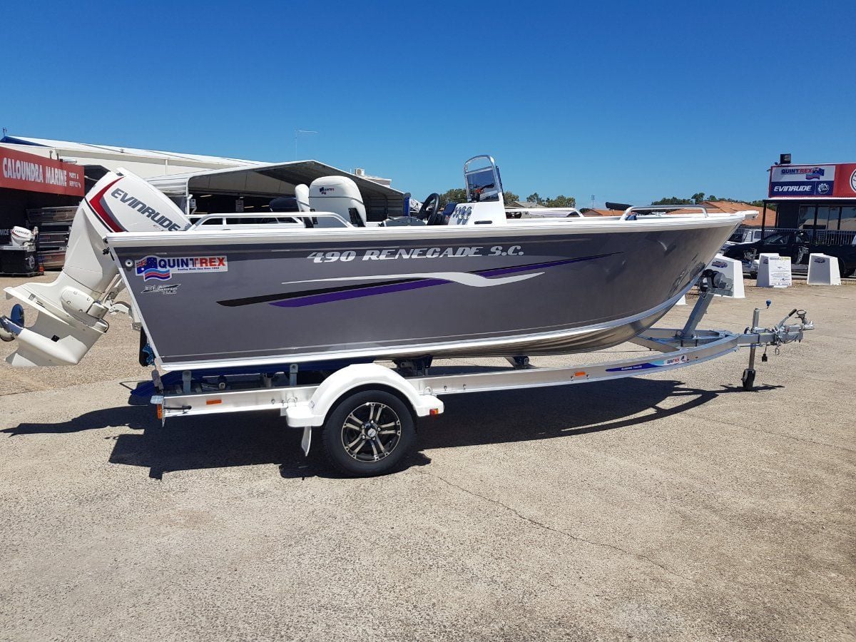 2019 Quintrex 490 Renegade Side Console | Boat Research | Boats Online