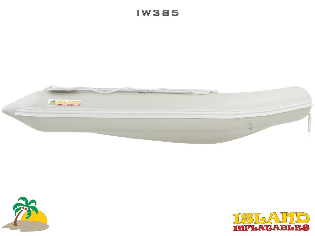 2022 Island Inflatables Island Wood Floor 385 | Boat Research | Boats ...