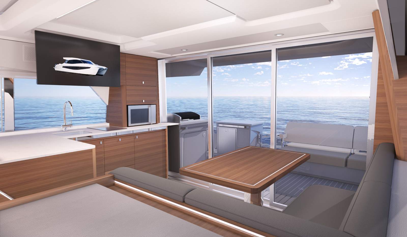 2026 Aquila 42 Coupe | Boat Research | Yachthub