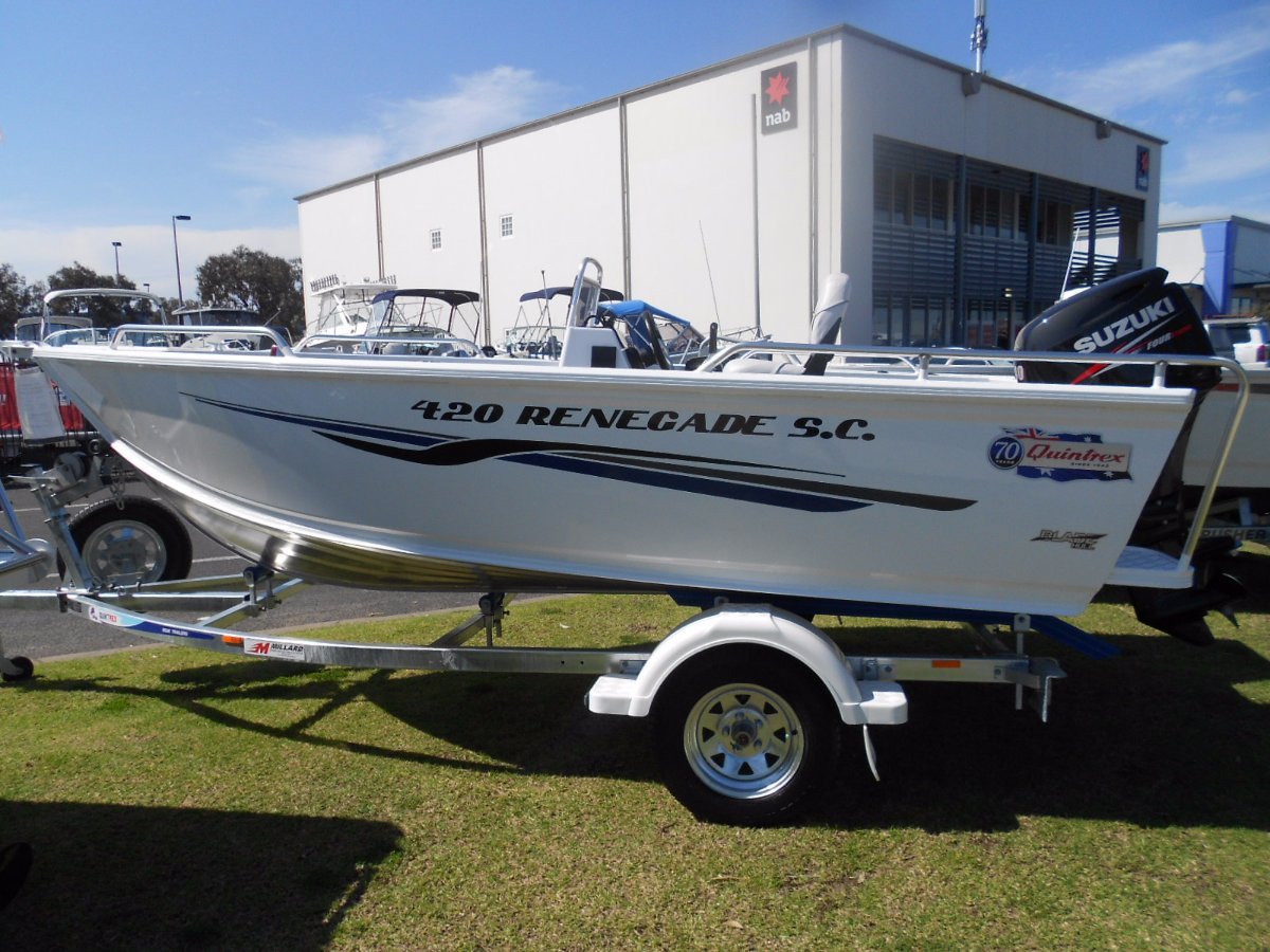 2015 Quintrex 420 Renegade Sc | Boat Research | Yachthub